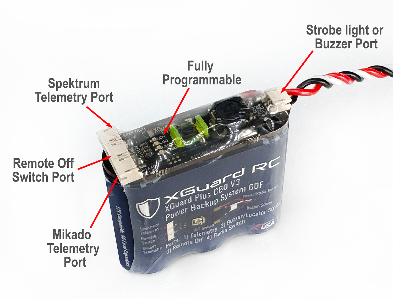 XGuard Plus C60 V3 Power Backup System 60F – BK Hobbies W